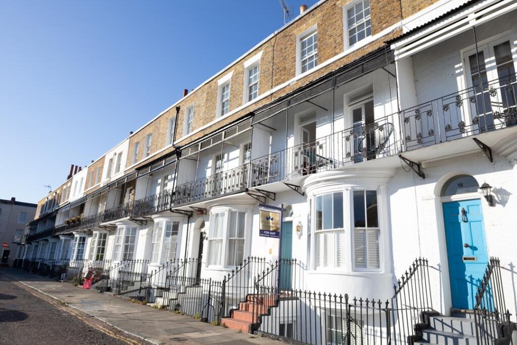 4 bedroom terraced house for sale in Spencer Square, Ramsgate, CT11