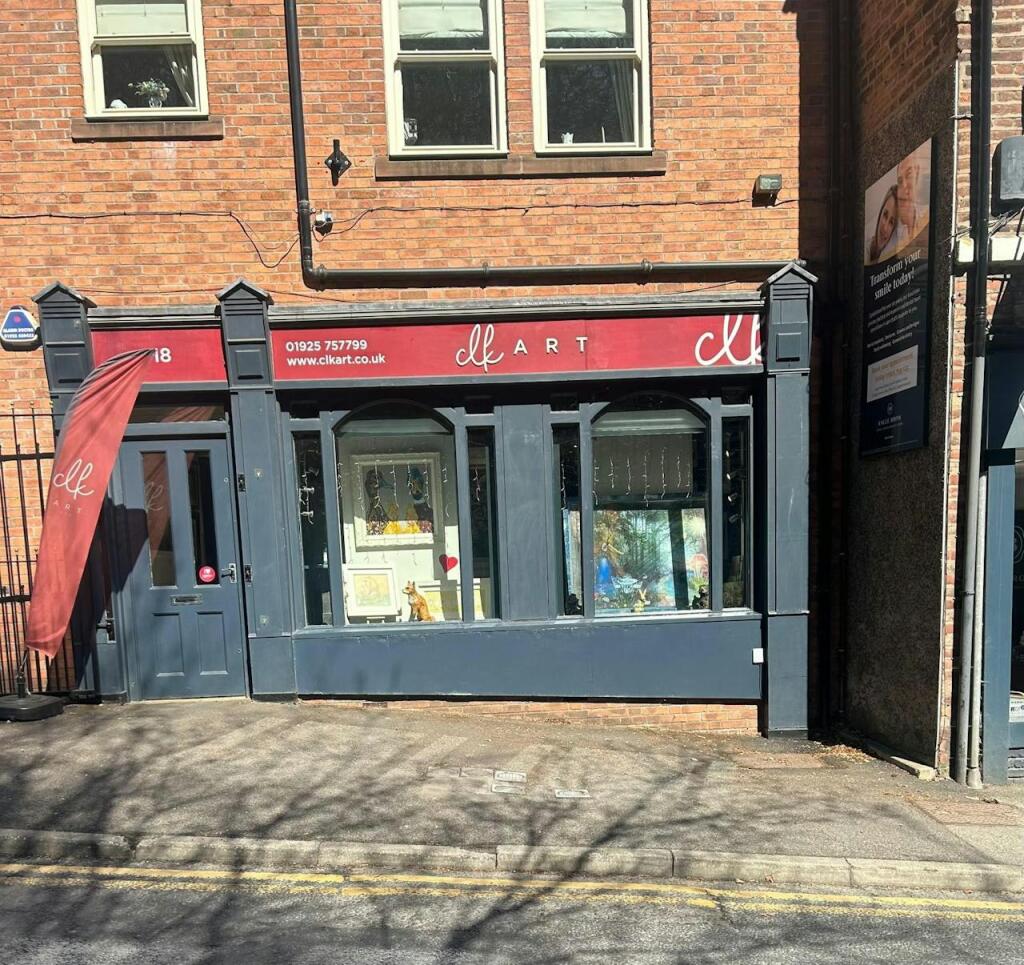 High street retail property to lease in 18 Eagle Brow, Lymm, WA13 0LJ, WA13