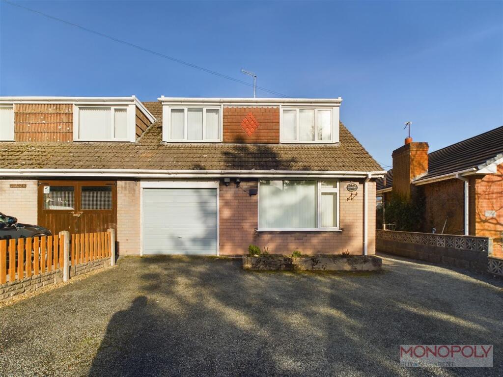 3 bedroom semi-detached bungalow for sale in Cerney Road, Moss, Wrexham ...
