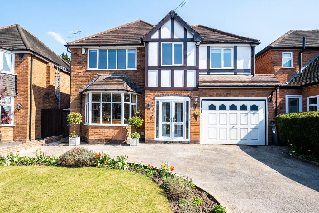 4 bedroom detached house for sale in Bryanston Road, Solihull, B91 1BS, B91