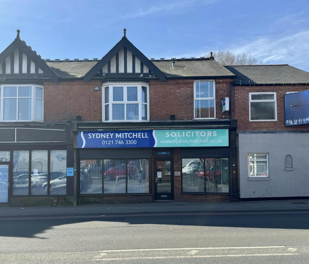 Office for sale in 336 Stratford Road, Shirley, Solihull, B90 3DN, B90