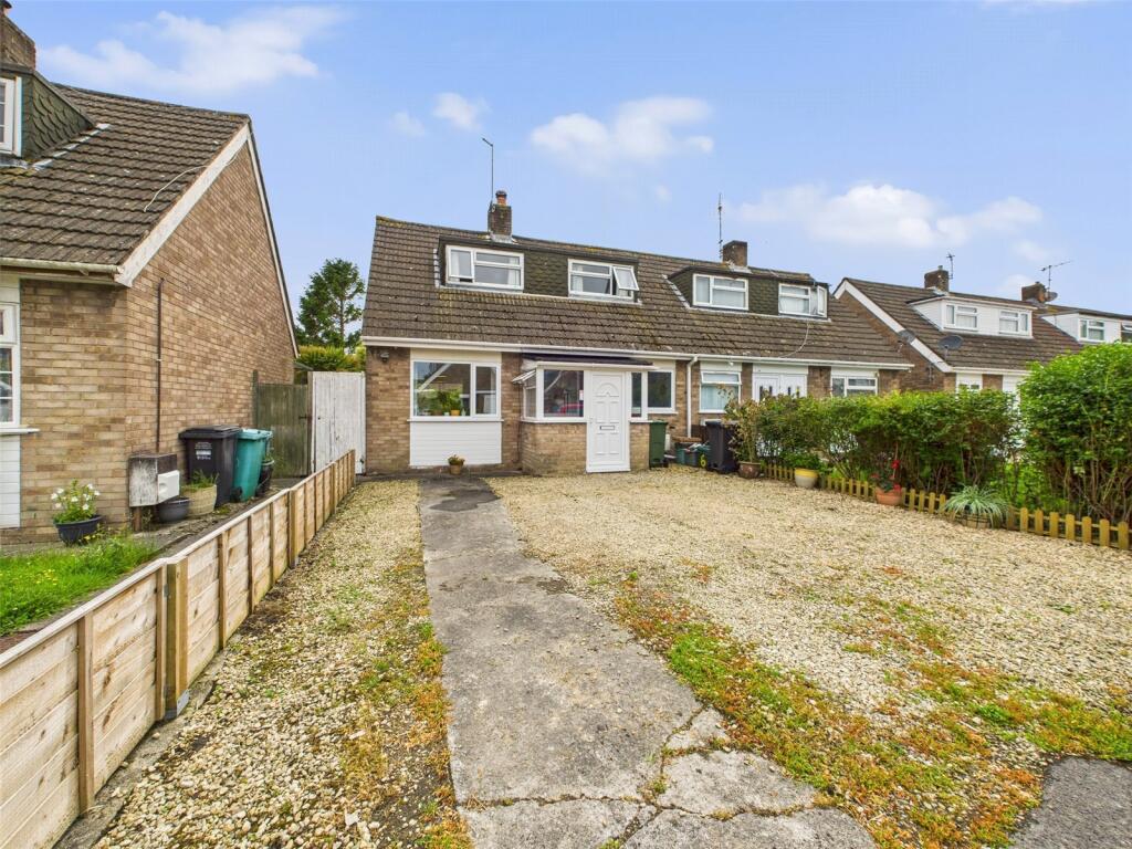 2 bedroom semi-detached house for sale in Dunster Crescent, Weston ...