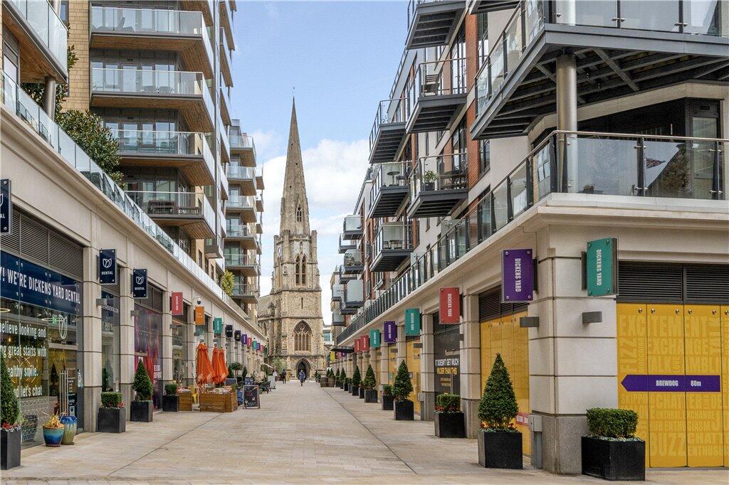 2 bedroom apartment for sale in Fitzroy House, Dickens Yard, Longfield ...