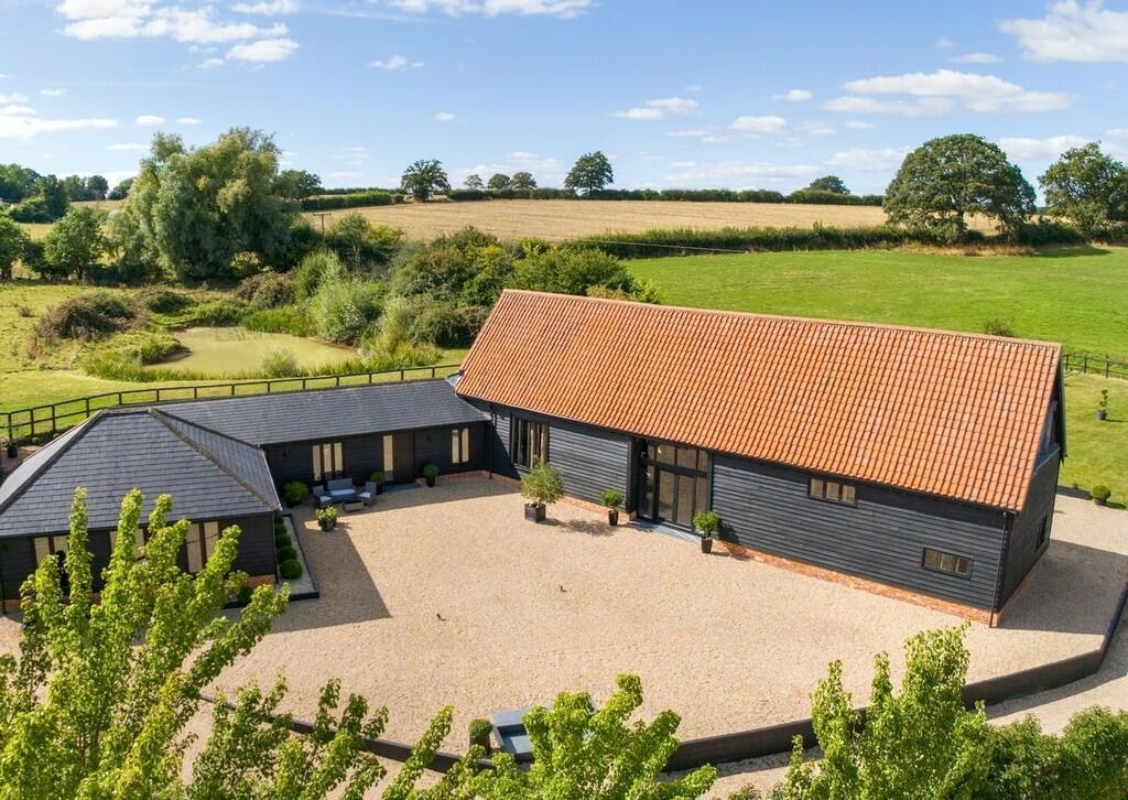 4 bedroom barn conversion for sale in Hawstead, Bury St Edmunds ...