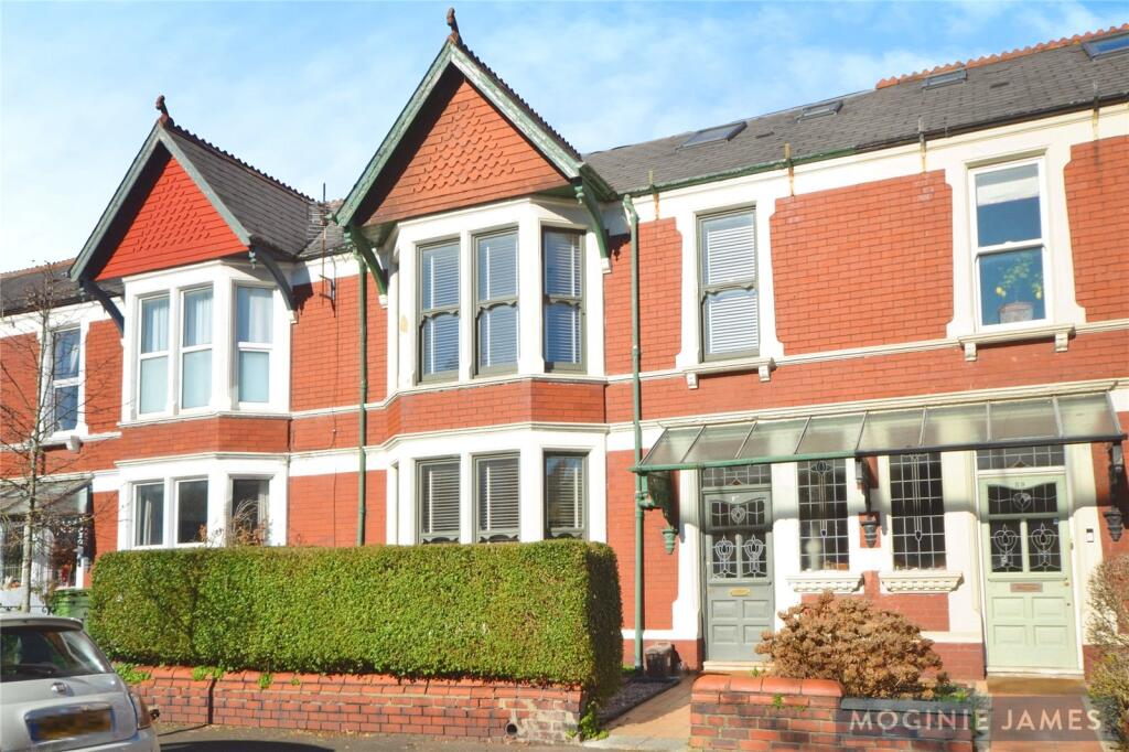 6 bedroom terraced house for sale in Marlborough Road, Penylan, Cardiff, CF23