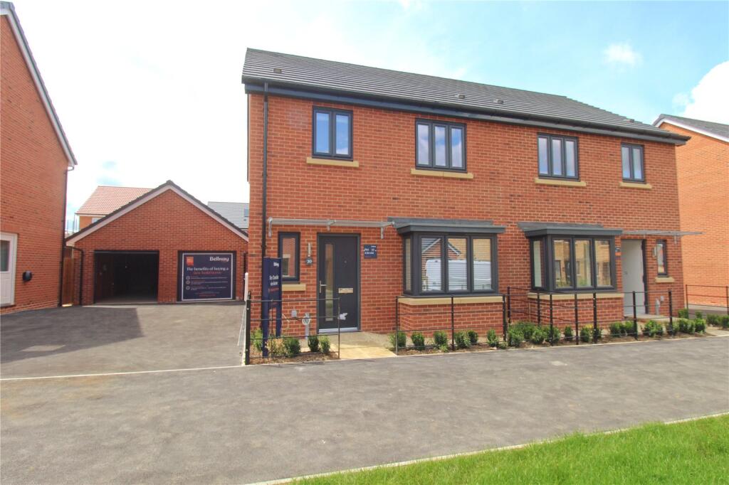 3 bedroom semi-detached house for sale in Plot 56, Weavers Meadow ...