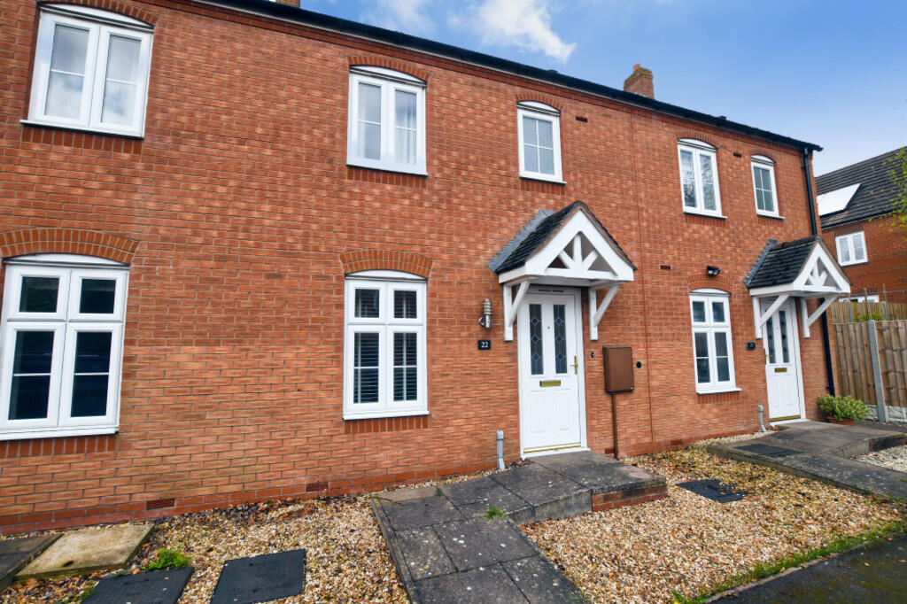 3 bedroom terraced house for sale in Sandbrook Close, Hinstock, TF9