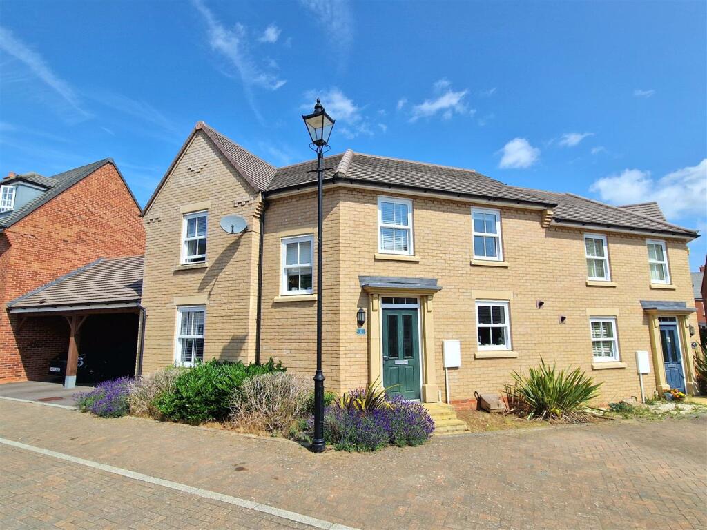 3 bedroom semi-detached house for sale in Alwin Court, Great Denham ...