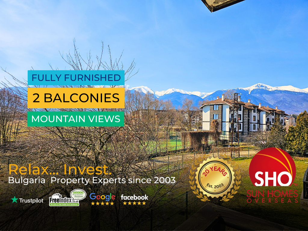 1 bedroom apartment for sale in Bansko, Blagoevgrad, Bulgaria