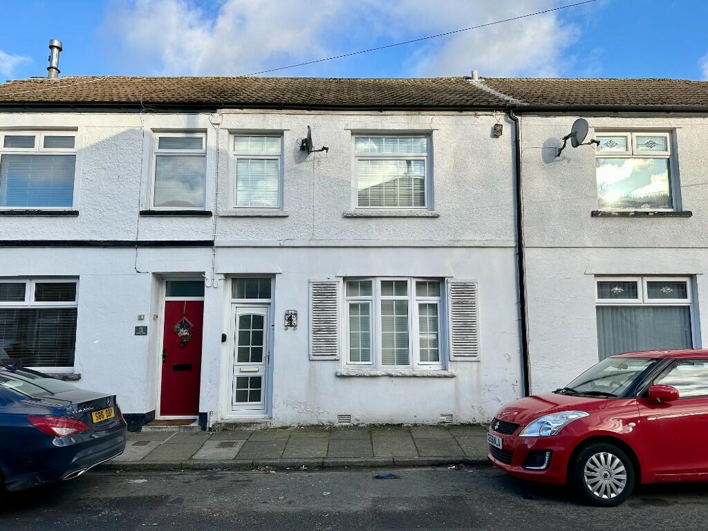 3 bedroom terraced house for sale in Gethin Place, Abercanaid, Merthyr ...