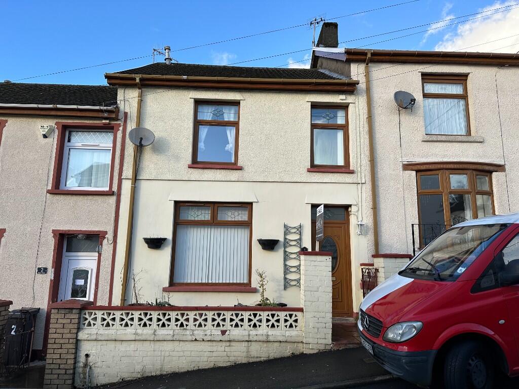 3 bedroom terraced house for sale in Rees Street, Twynyrodyn, Merthyr ...