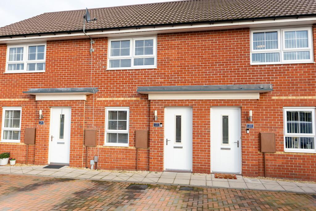 2 bedroom terraced house for sale in Gatekeeper Way, Worksop, S81