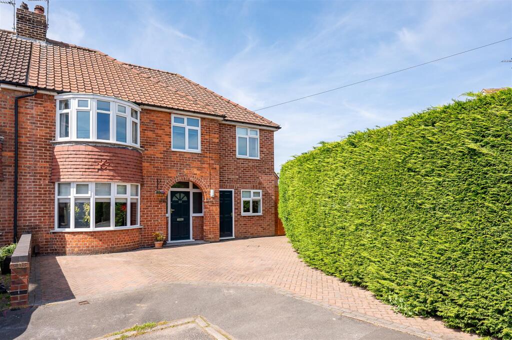 5 bedroom semi-detached house for sale in Heslington Croft, Fulford ...