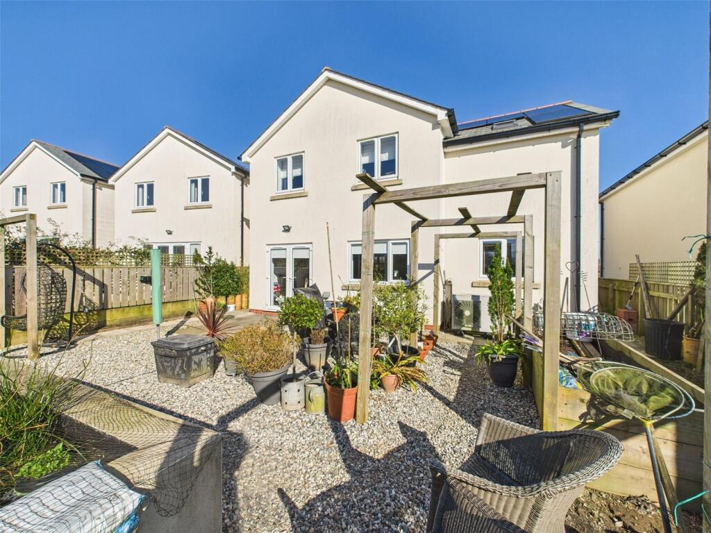 4 bedroom detached house for sale in Schoolhayes, Cross Roads, Lewdown ...