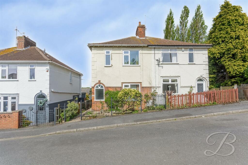 2 Bedroom Semi Detached House For Sale In Mosscar Close Warsop