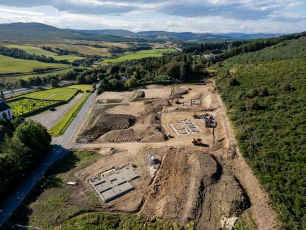 Plot for sale in Site at Plot 1, Daviot Heights, Daviot, Inverness. IV2 ...