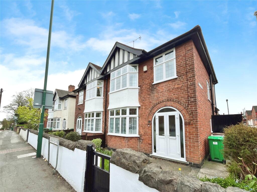 3 bedroom semi-detached house for sale in Sherwood Rise, Nottingham, NG7