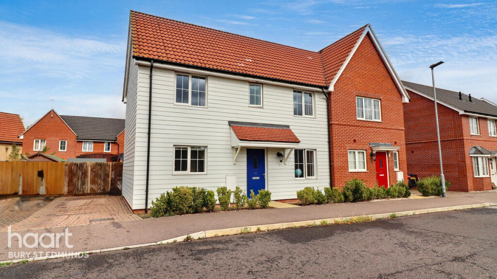 3 bedroom semi-detached house for sale in Larch Way, Red Lodge, Bury St ...