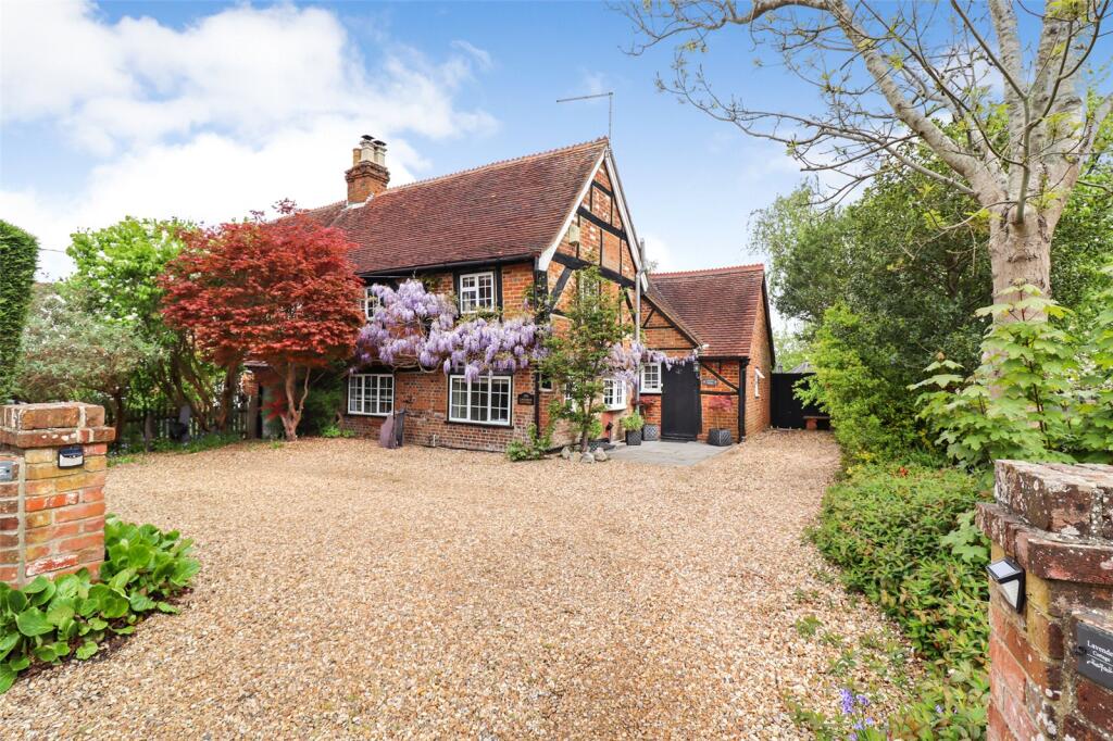 3 bedroom semi-detached house for sale in The Street, Crookham Village ...