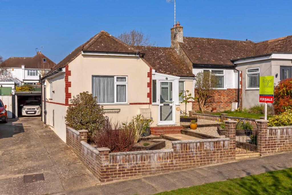 3 bedroom semi-detached bungalow for sale in St. James Avenue, Lancing ...