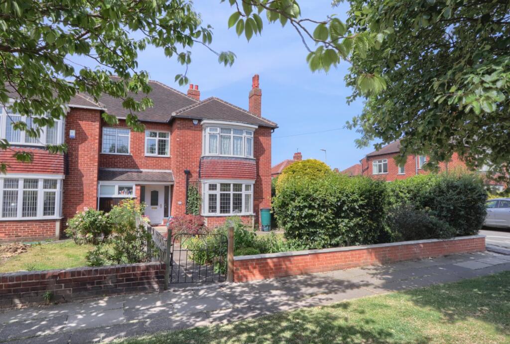 4 bedroom semi-detached house for sale in Emerson Avenue, Middlesbrough ...