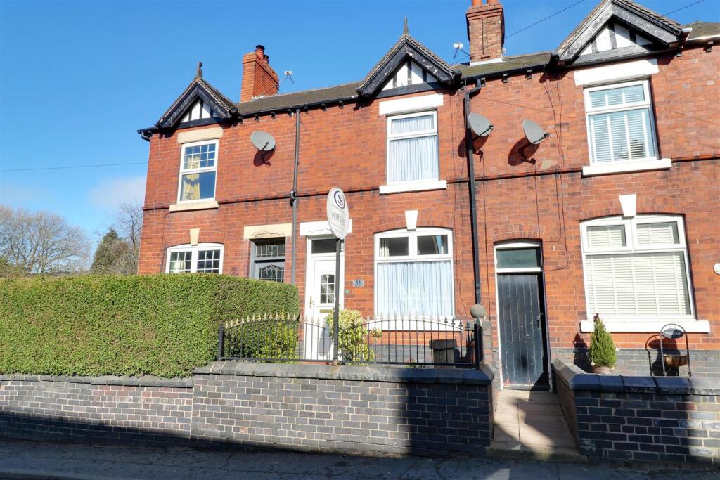 2 bedroom terraced house for sale in High Street, Halmer End, Stoke-On ...