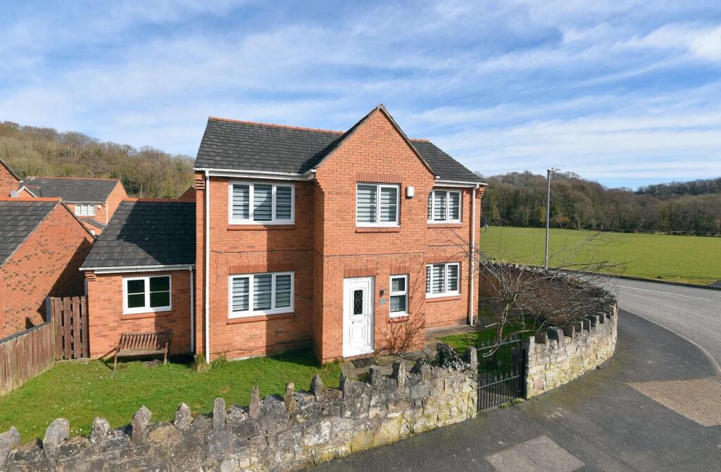 4 bedroom detached house for sale in Ffrith, Wrexham, LL11