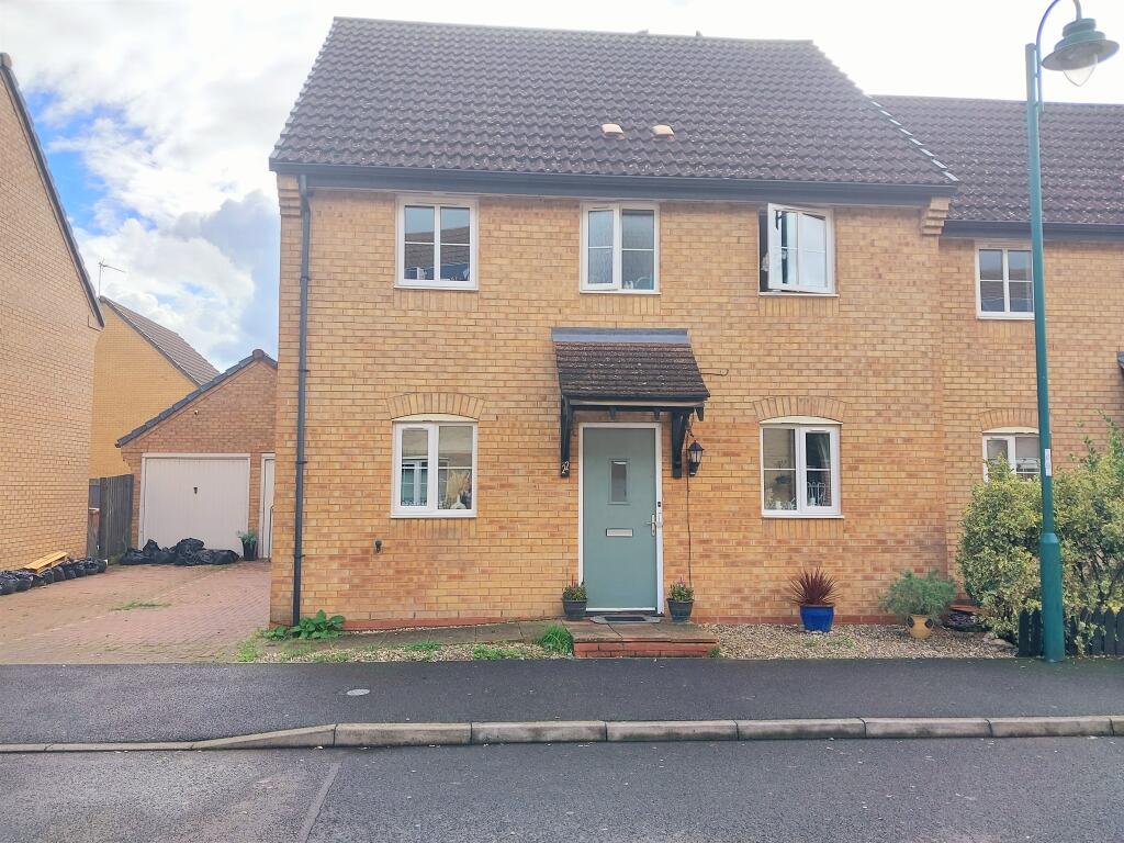 3 bedroom semi-detached house for sale in Ruster Way, Hampton Hargate ...