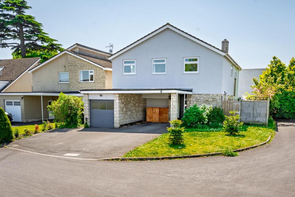 4 bedroom detached house for sale in Substantial family home in highly regarded Yatton cul de ...