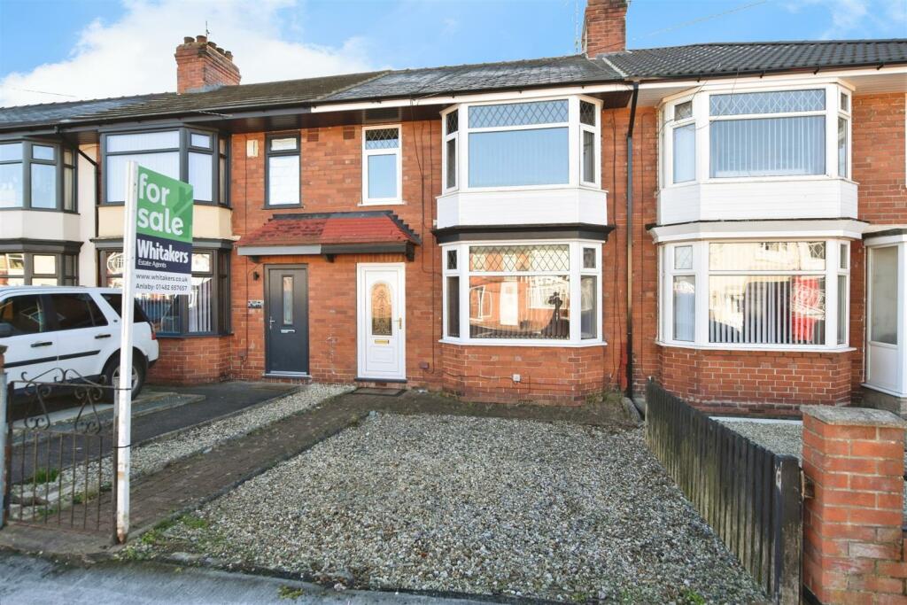 3 bedroom terraced house for sale in Westlands Road, Hull, HU5