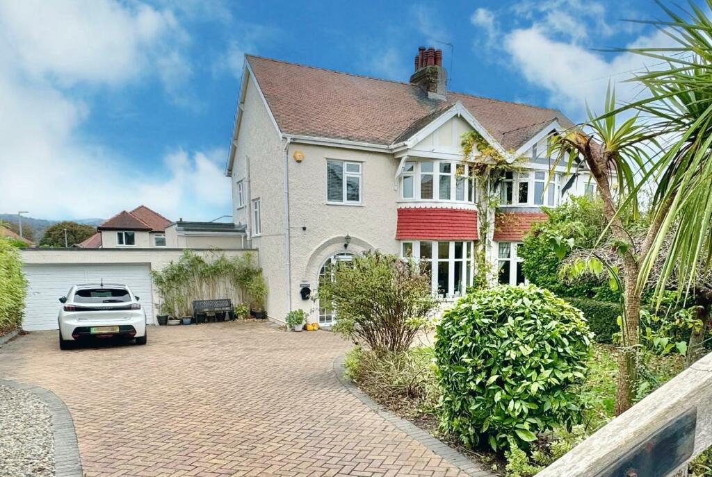 3 bedroom semi-detached house for sale in Albert Drive, Deganwy, Conwy ...