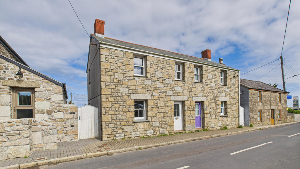 3 bedroom semi-detached house for sale in Trewellard, Pendeen, TR19 7AL ...