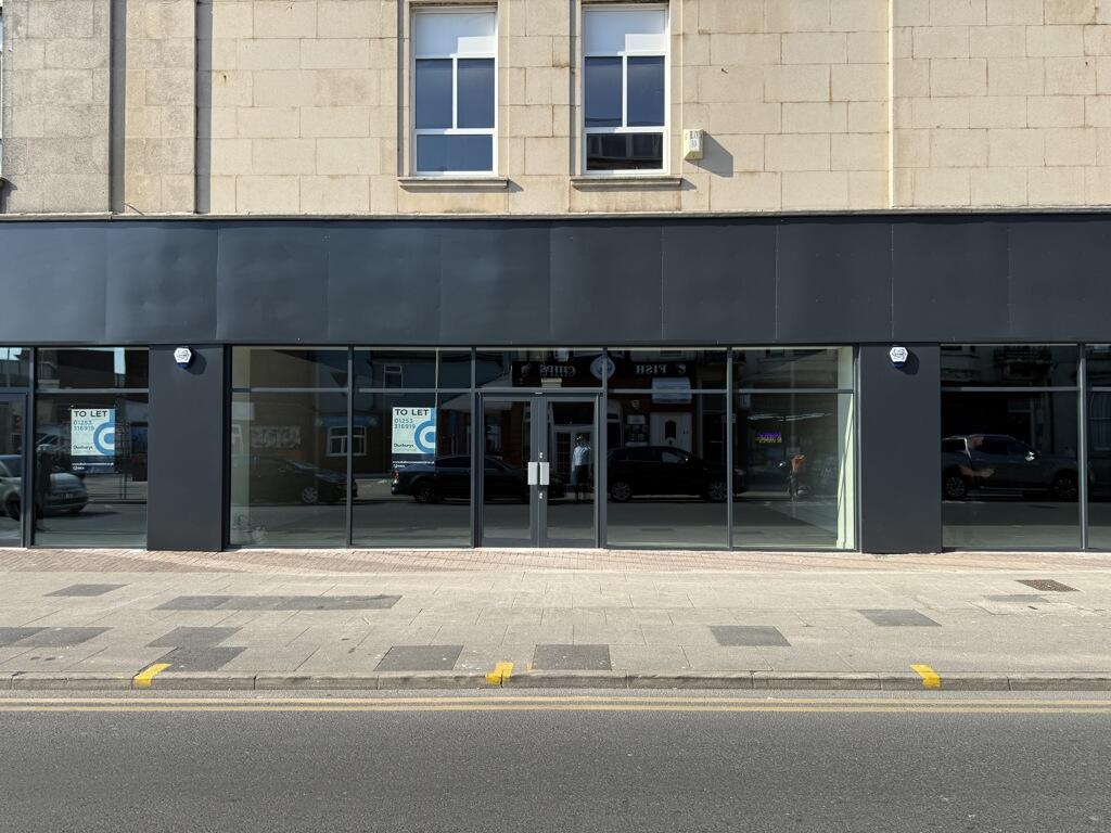 High street retail property to lease in Unit 3B, Albert Road, Blackpool ...