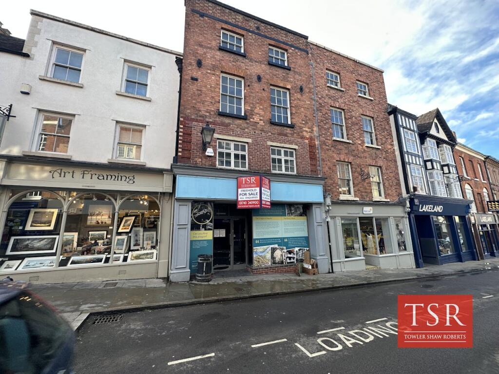 High street retail property for sale in 3 Mardol, Shrewsbury, SY1 1PY, SY1