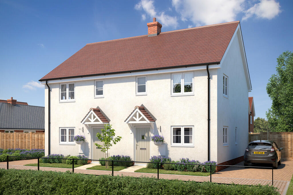 2 bedroom semi-detached house for sale in Samphire Place, Westleton, IP17