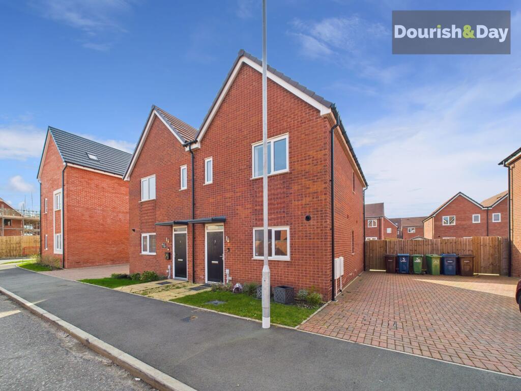 3 bedroom semi-detached house for sale in Daffodil Street, Stafford, ST17