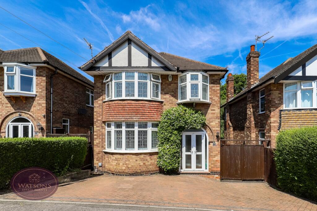 3 bedroom detached house for sale in Roland Avenue, Nuthall, Nottingham ...