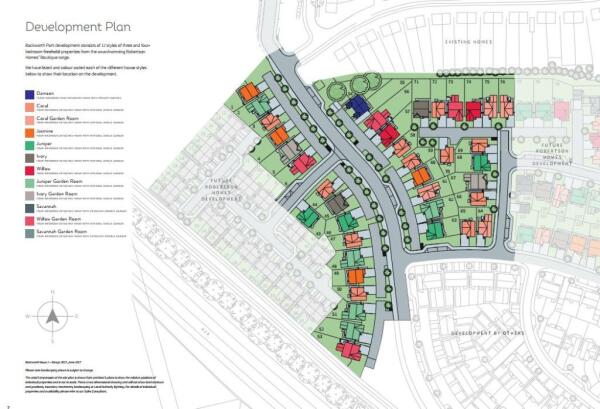 Backworth Park New Homes Development by Robertson Homes North East