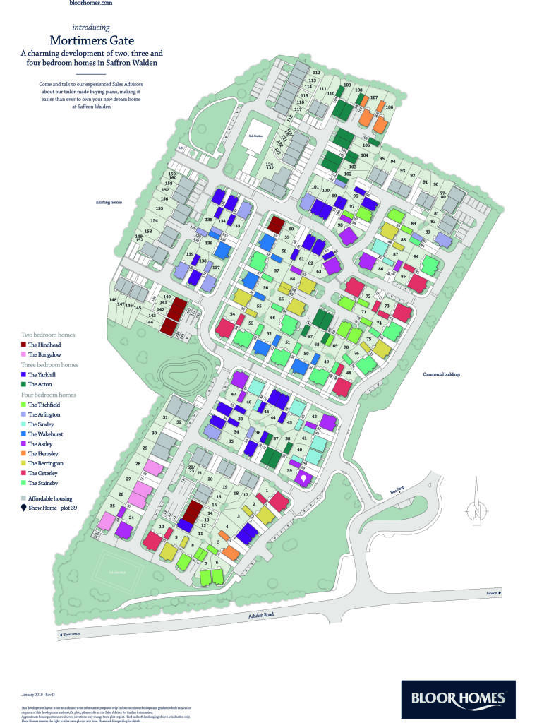 Mortimers Gate New Homes Development by Bloor Homes