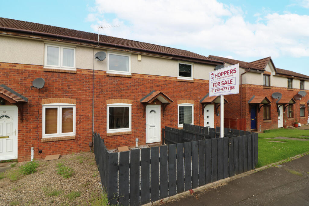 2 bedroom terraced house for sale in Obree Avenue, Prestwick, KA9