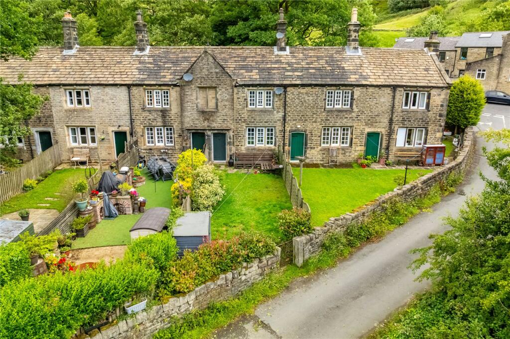 2 bedroom terraced house for sale in Waterfall Cottages, Marsden ...