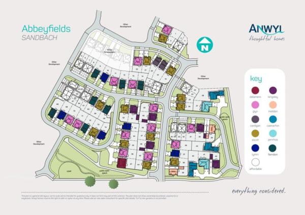 Contact Abbeyfields New Homes Development by Anwyl Homes