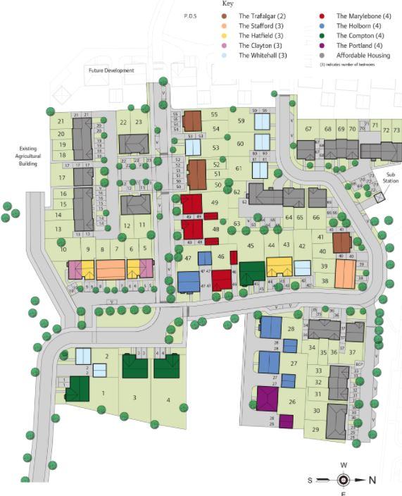 Contact Sycamore Rise New Homes Development by Persimmon Homes North London