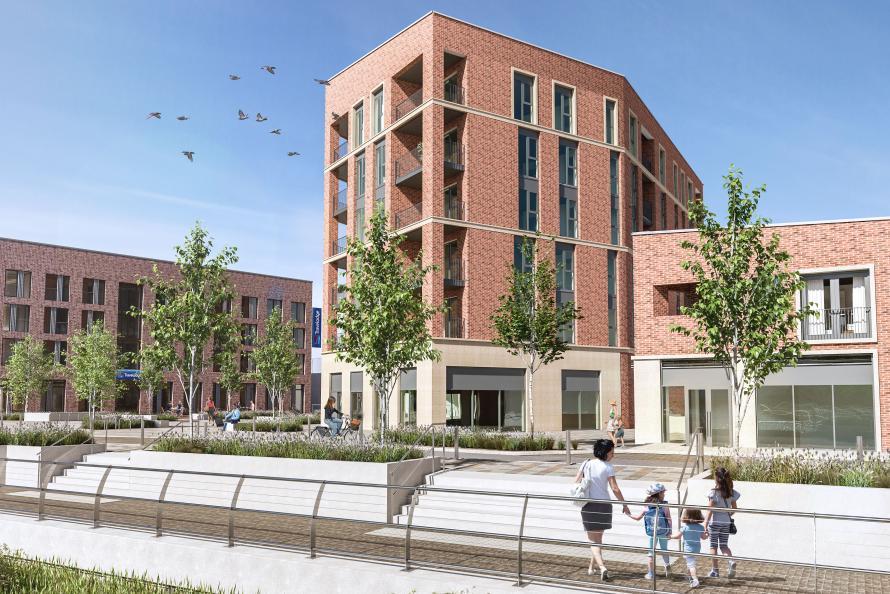 Rochester Riverside New Homes Development by Countryside Partnerships ...
