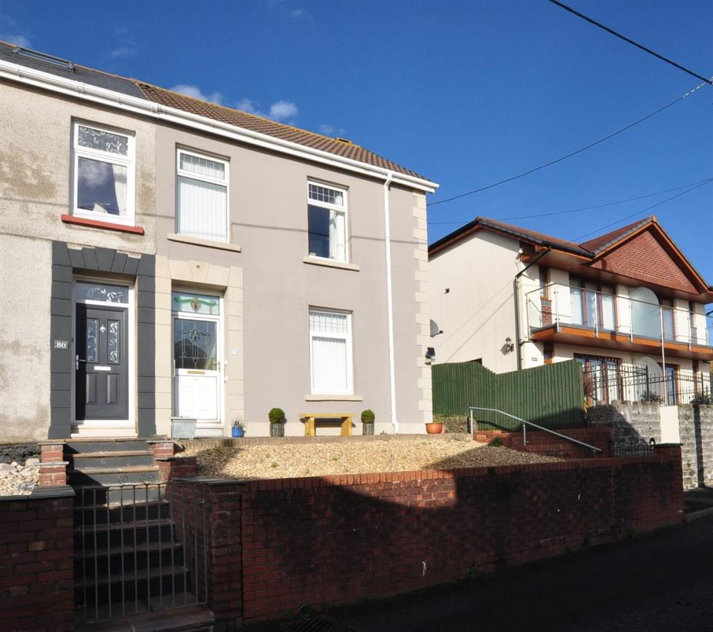 3 bedroom semi-detached house for sale in Elgin Road, Pwll, Llanelli, SA15