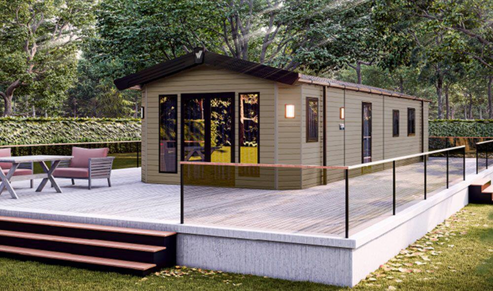 2 bedroom lodge for sale in Stonham Aspal, Suffolk, IP14 6AT, IP14