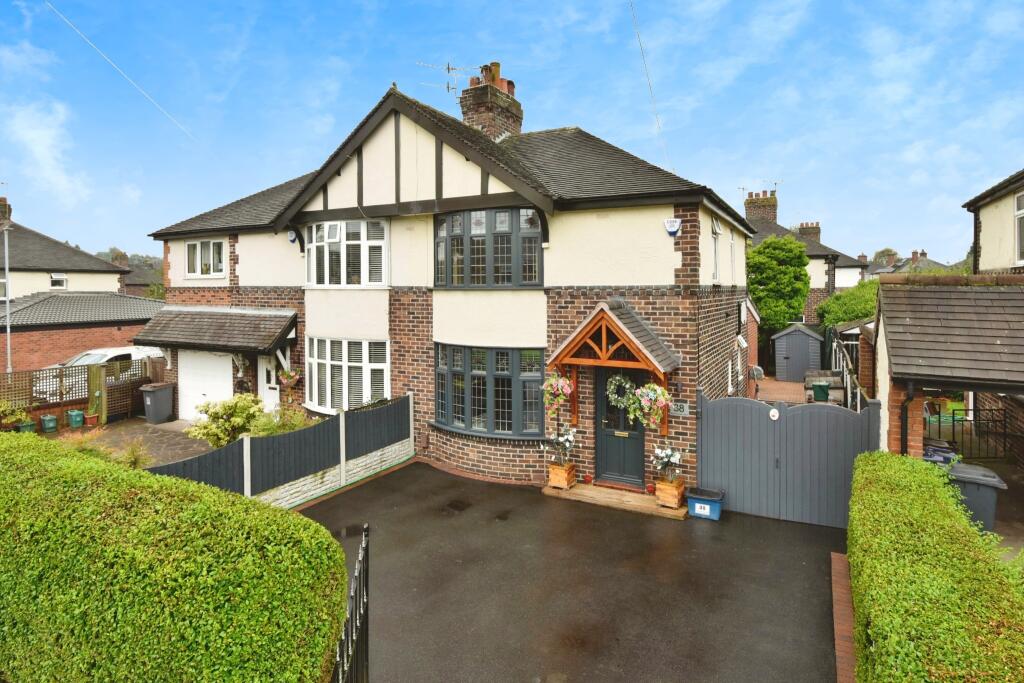 3 Bedroom Semi Detached House For Sale In Basford Park Road Newcastle St5