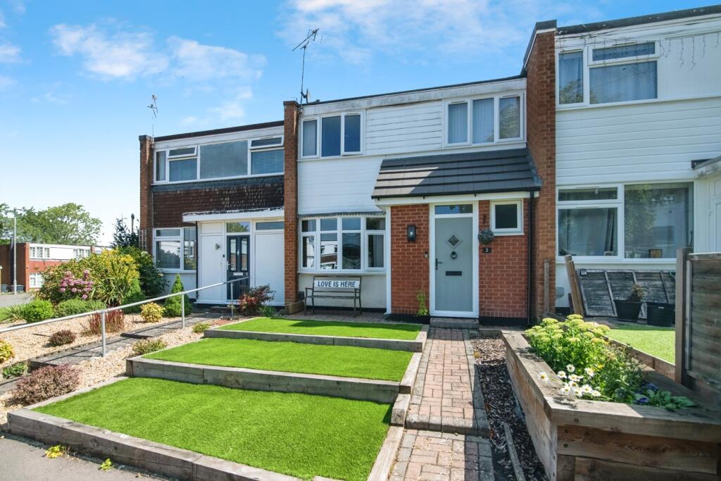 3 bedroom terraced house for sale in Reyde Close, Redditch ...