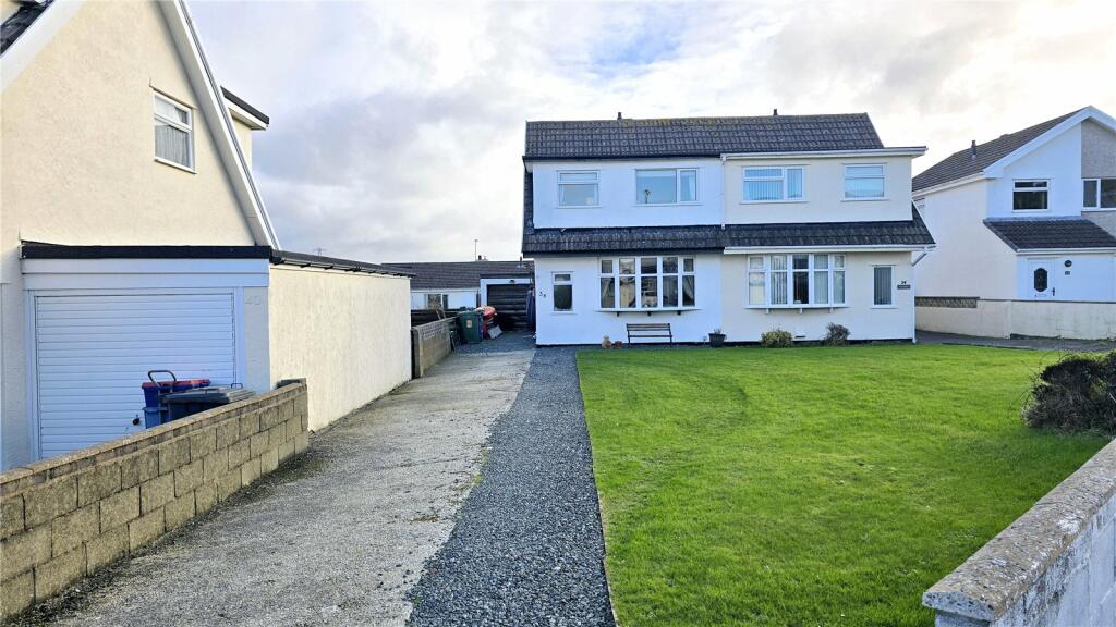 3 bedroom semi-detached house for sale in Ffordd Pendyffryn, Valley ...