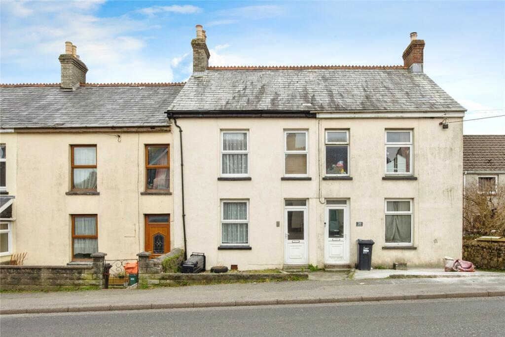 2 bedroom terraced house for sale in Fore Street, Bugle, St. Austell ...